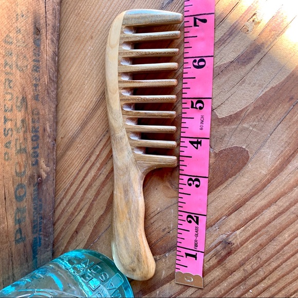 fire monkey | Accessories | Natural Eco Sandalwood Wide Tooth Comb ...